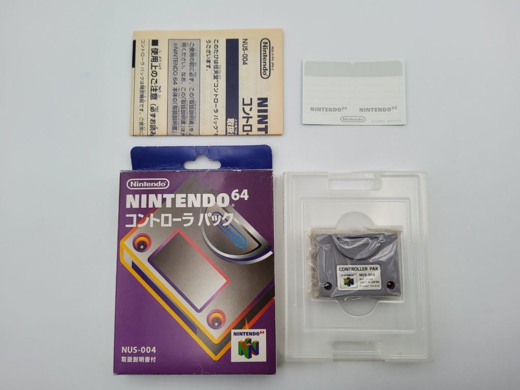 Controller Pak en Boite – Nintendo 64 – Retro Japan