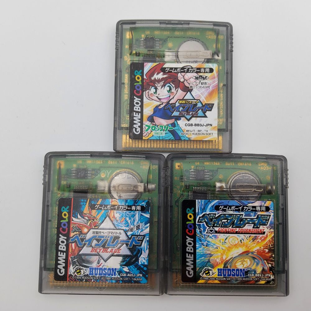 Lot Beyblade Game Boy Color – Retro Japan