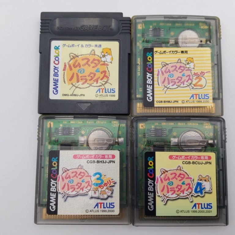 Lot Hamster Paradise Game Boy – Retro Japan