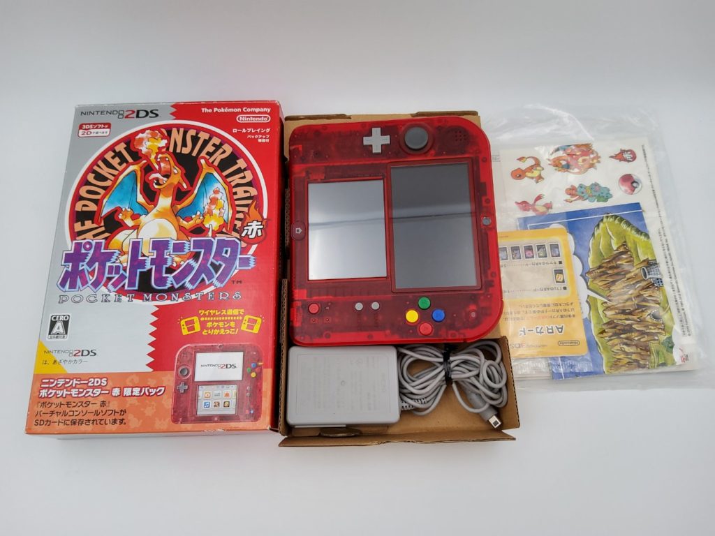 Nintendo 2DS Pokemon Rouge en Boite – Retro Japan