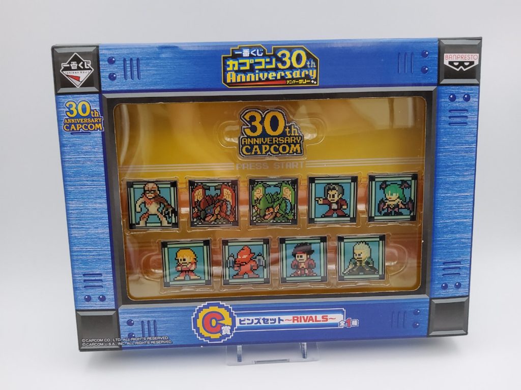 Capcom 30th Anniversary Pin’s Set – Rivals – Retro Japan