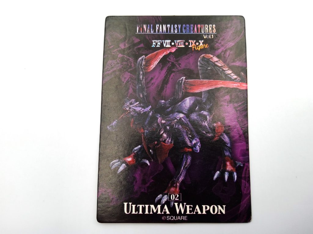 Final Fantasy Creatures Vol.1 – Ultima Weapon – Retro Japan