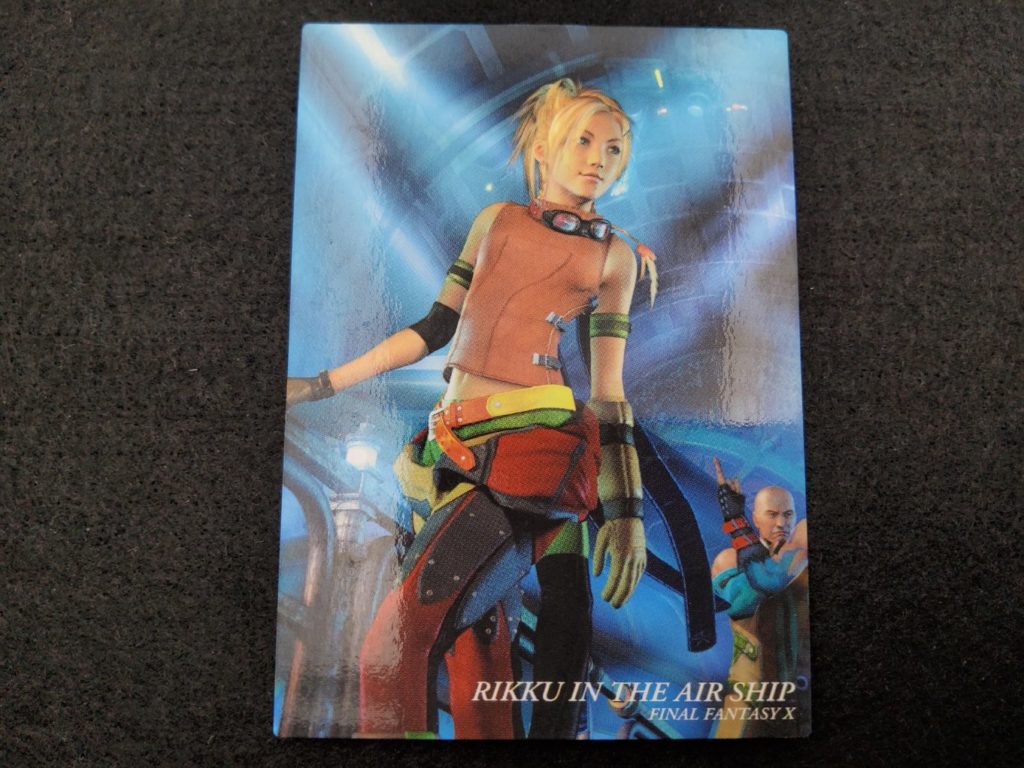 Final Fantasy Art Museum 465 – Rikku in the air ship – Retro Japan
