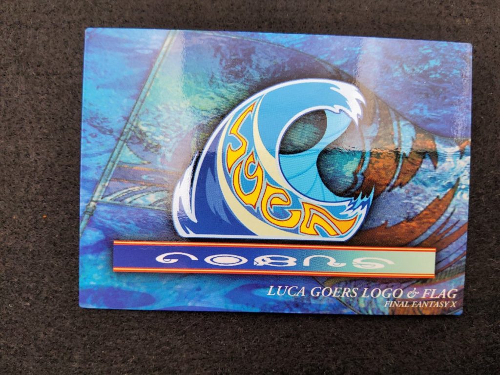 Final Fantasy Art Museum 479 – Luca Goers logo & flag – Retro Japan