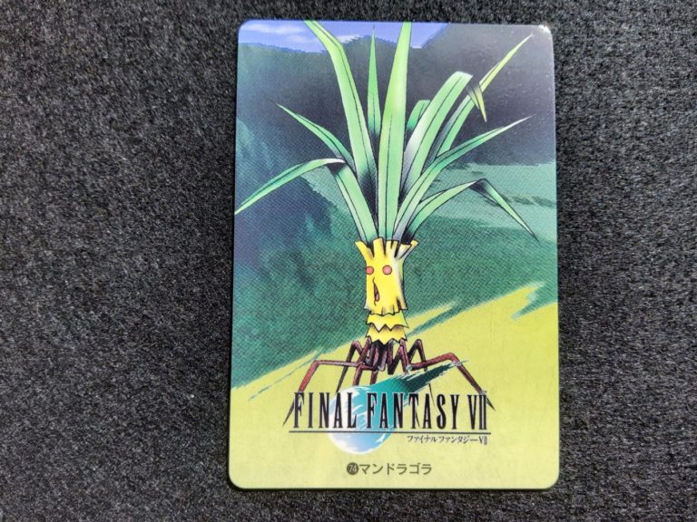 Final Fantasy VII Carddass 74 Mandragora – Retro Japan