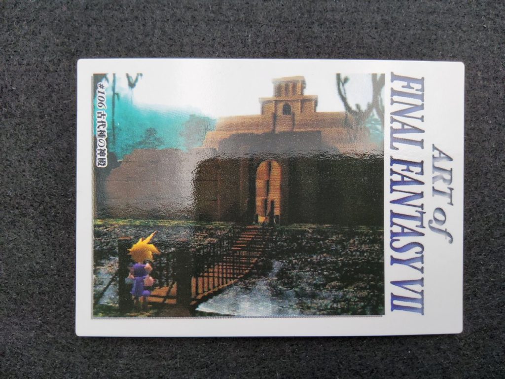 Final Fantasy VII Carddass Masters 106 Temple of the Ancients – Retro Japan
