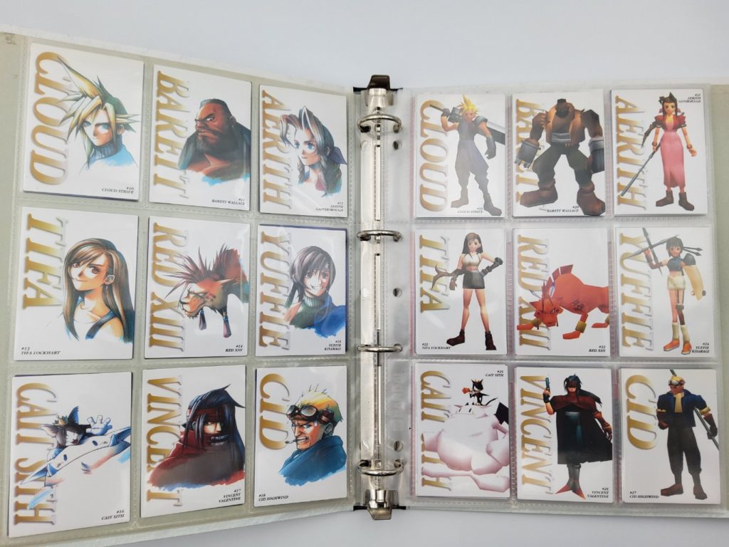 Final Fantasy VII Carddass Masters 138/139 + Carte Promo – Retro Japan