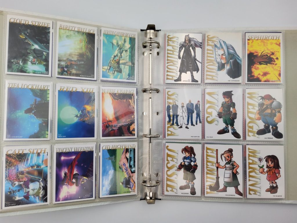 Final Fantasy VII Carddass Masters 138/139 + Carte Promo – Retro Japan