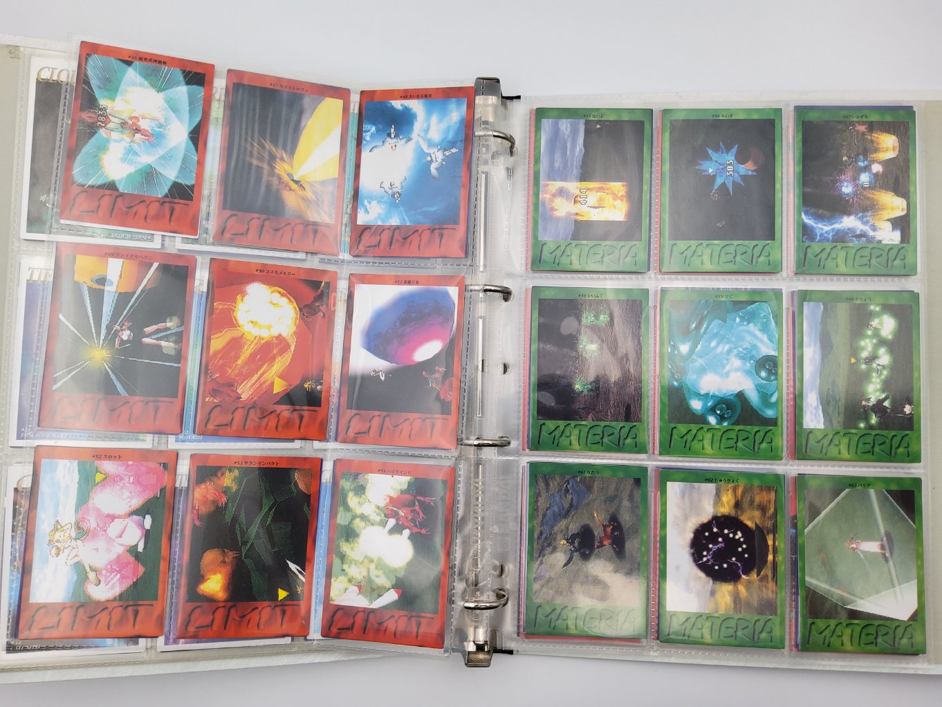 Final Fantasy VII Carddass Masters 138/139 + Carte Promo – Retro Japan