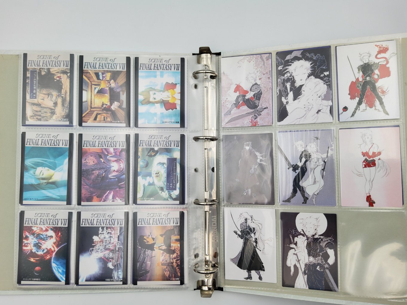 Final Fantasy VII Carddass Masters 138/139 + Carte Promo – Retro Japan