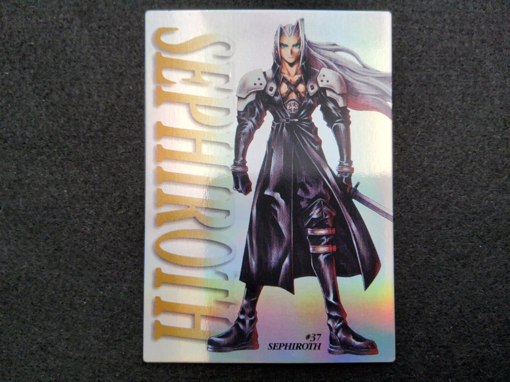 Final Fantasy VII Carddass Masters 37 Sephiroth – Retro Japan