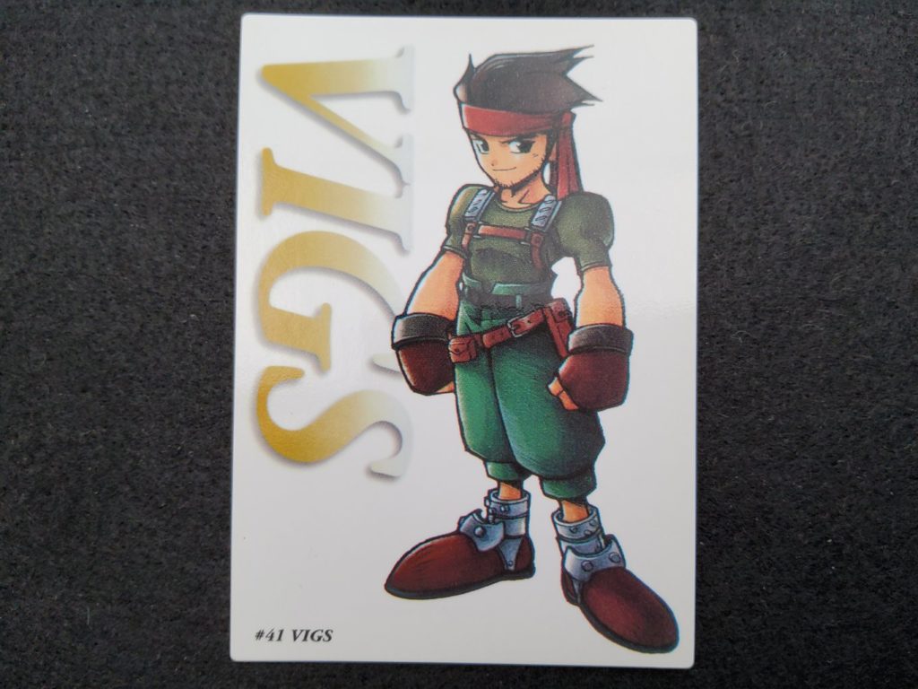 Final Fantasy VII Carddass Masters 41 Biggs – Retro Japan