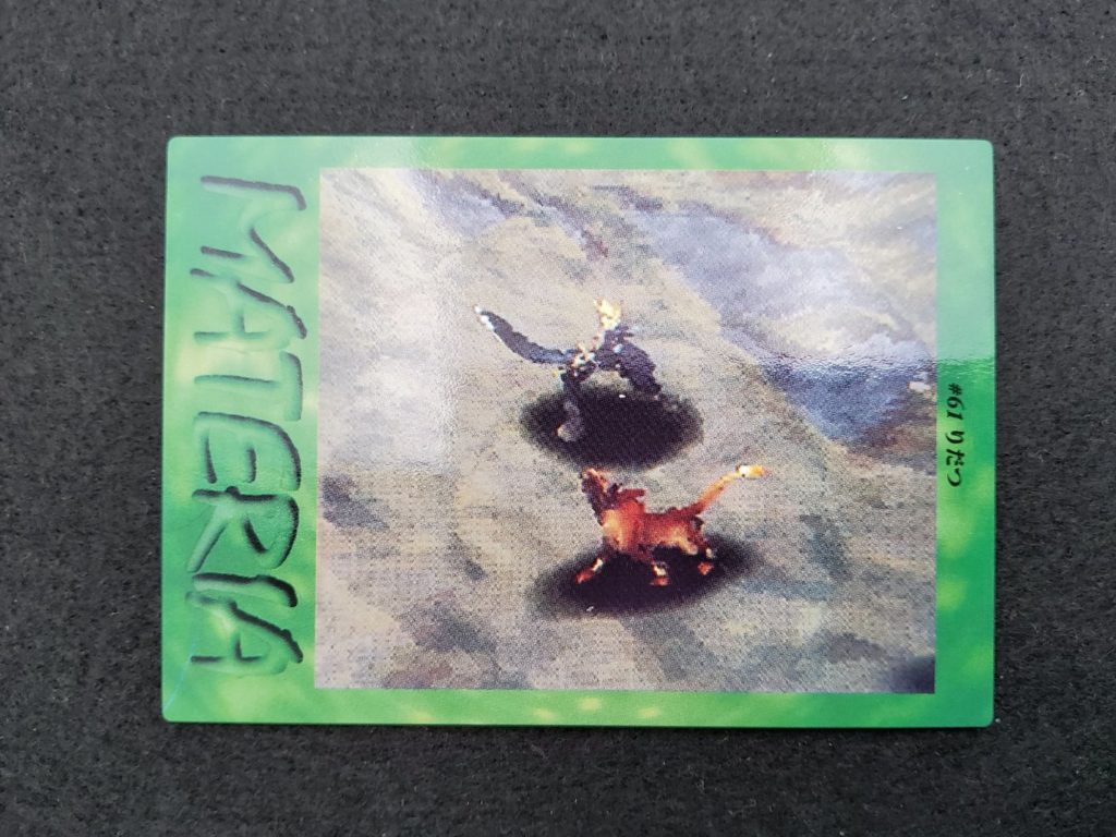 Final Fantasy VII Carddass Masters 61 Materia – Earth – Retro Japan