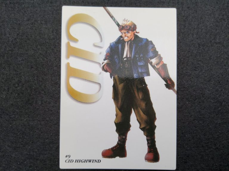 Final Fantasy VII Carddass Masters 9 Cid Highwind – Retro Japan