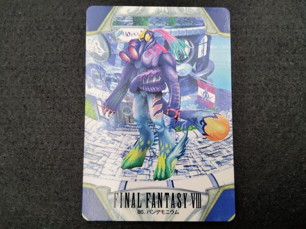 Final Fantasy VIII Bandai Carddass 086 – Pandemona – Retro Japan