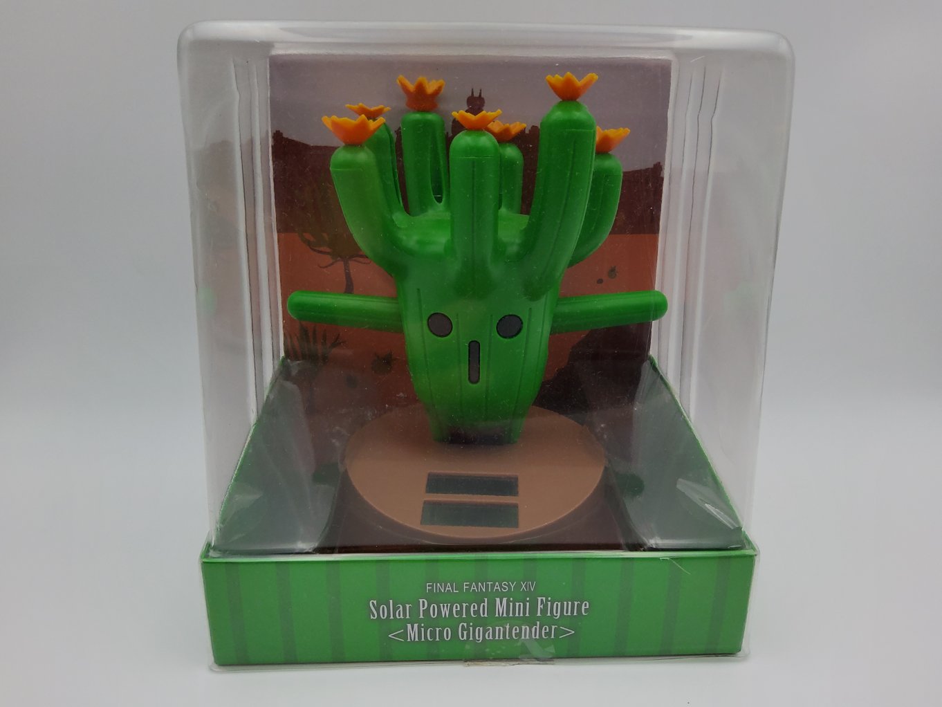 Final Fantasy XIV Solar Powered Mini Figure Cactuar – Retro Japan