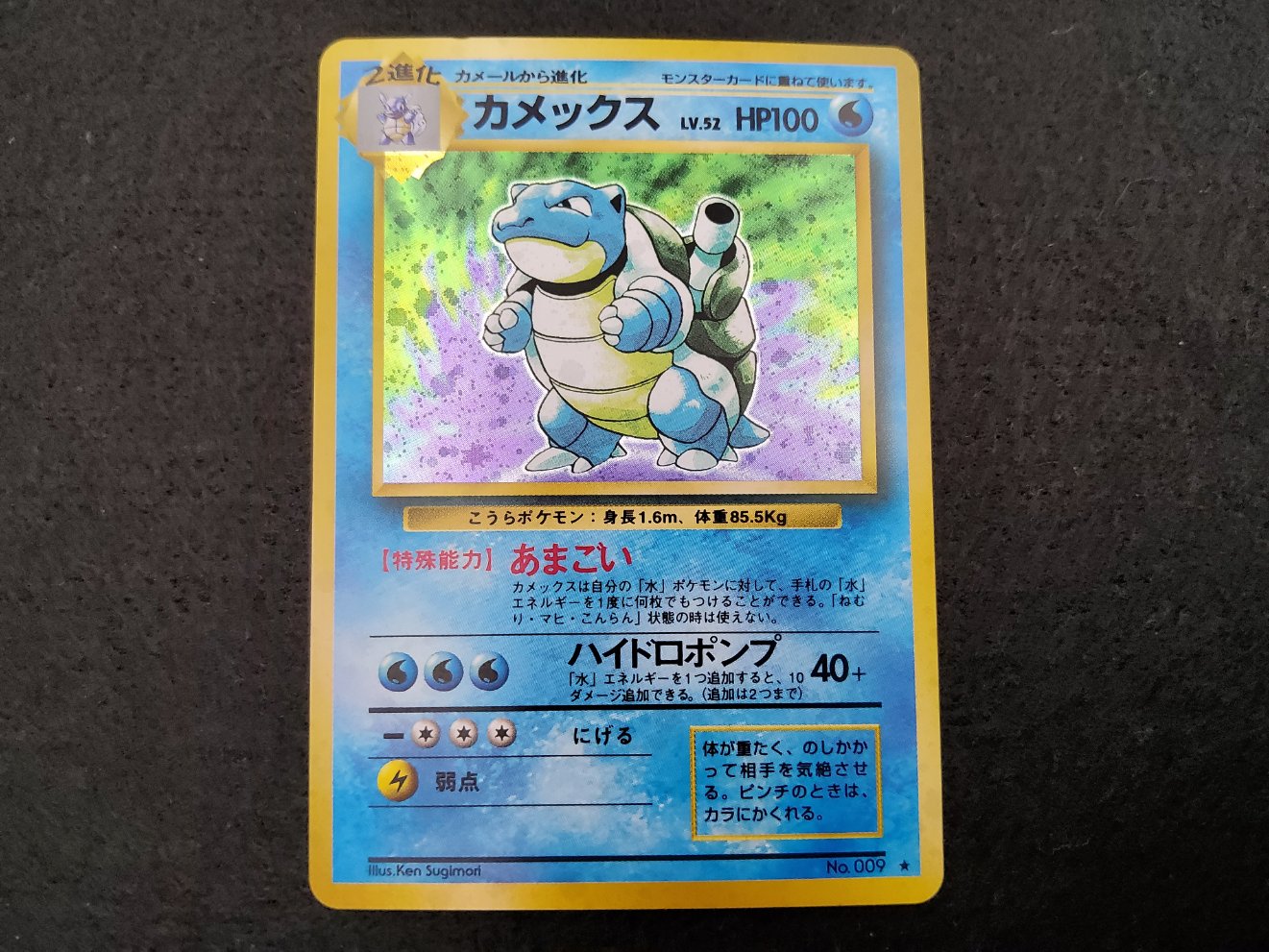 Tortank / Blastoise Holo (EXP) – Retro Japan