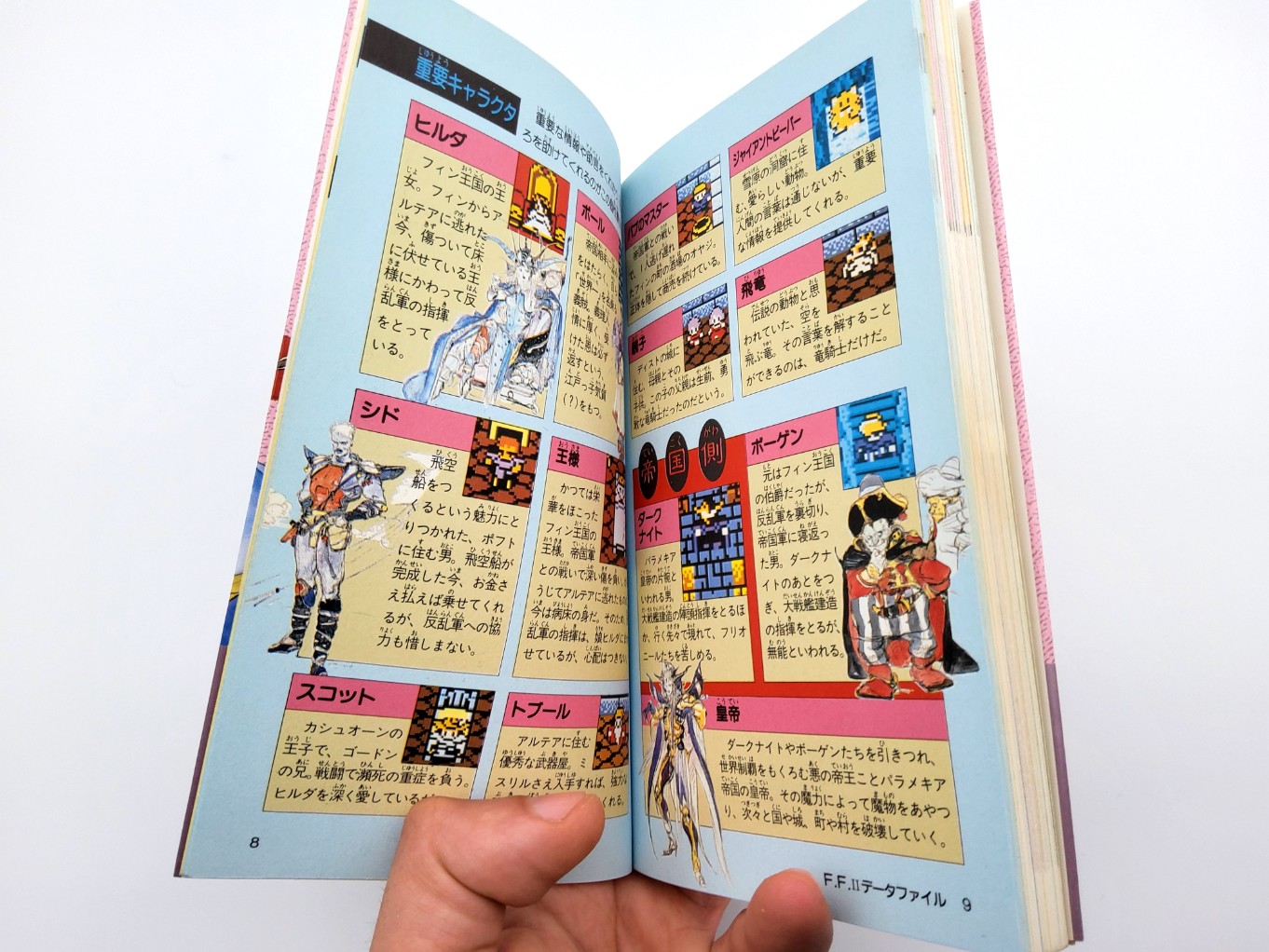 Final Fantasy II Perfect Guide Book 1 & 2 – Retro Japan