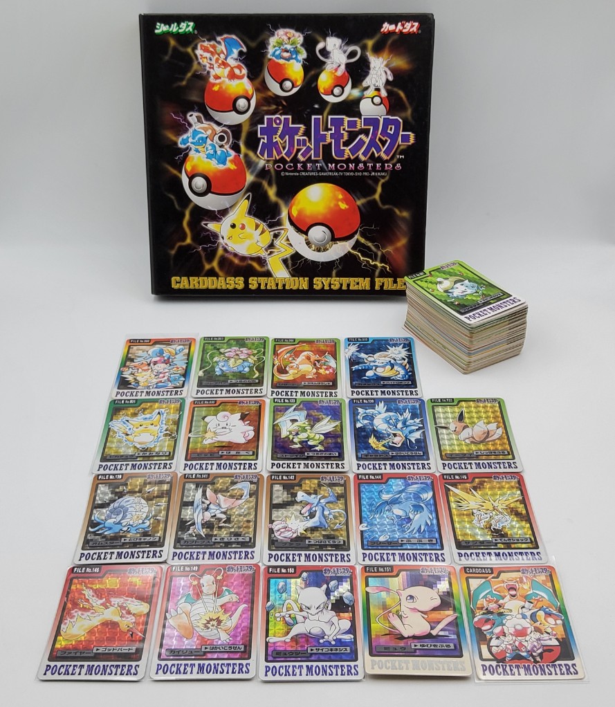 Pocket Monsters Carddass Trading Cards 1997 – Complete – Retro Japan