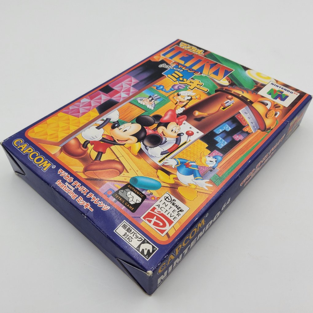 Magical Tetris Challenge Featuring Mickey – Retro Japan Magical Tetris Challenge Featuring Mickey – Retro Japan