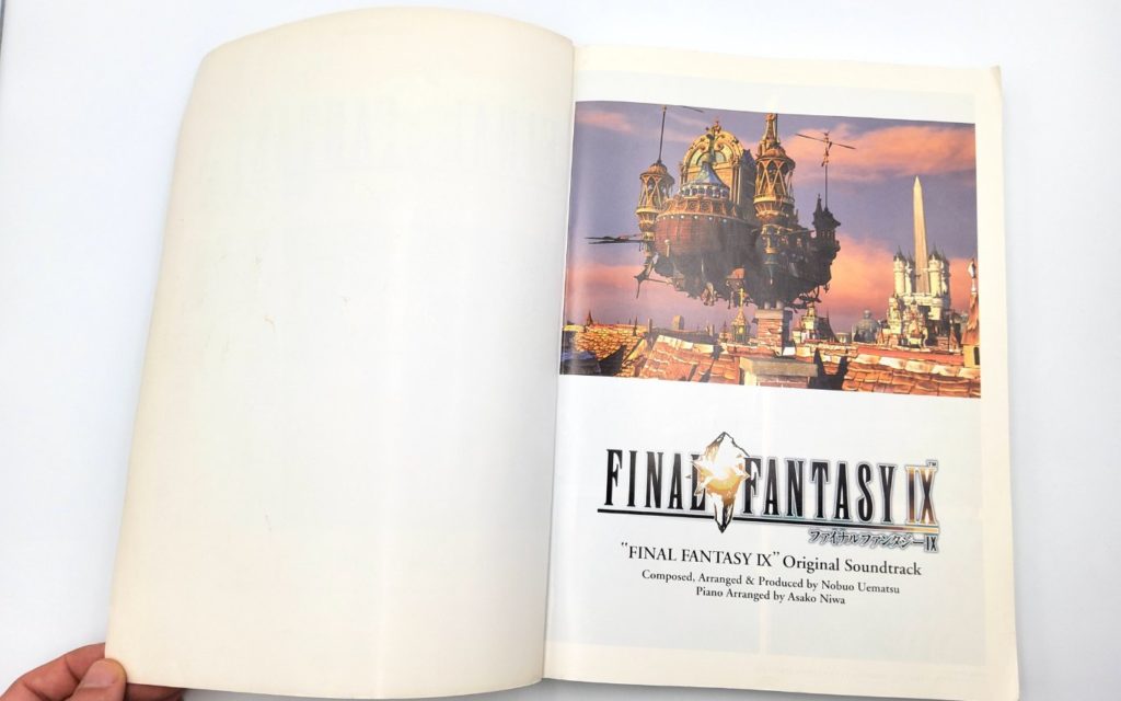 Partitions Piano – Final Fantasy IX Original Soundtrack – Retro Japan