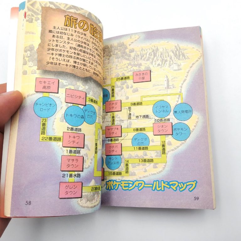 Pokemon Red Guide Book – Retro Japan