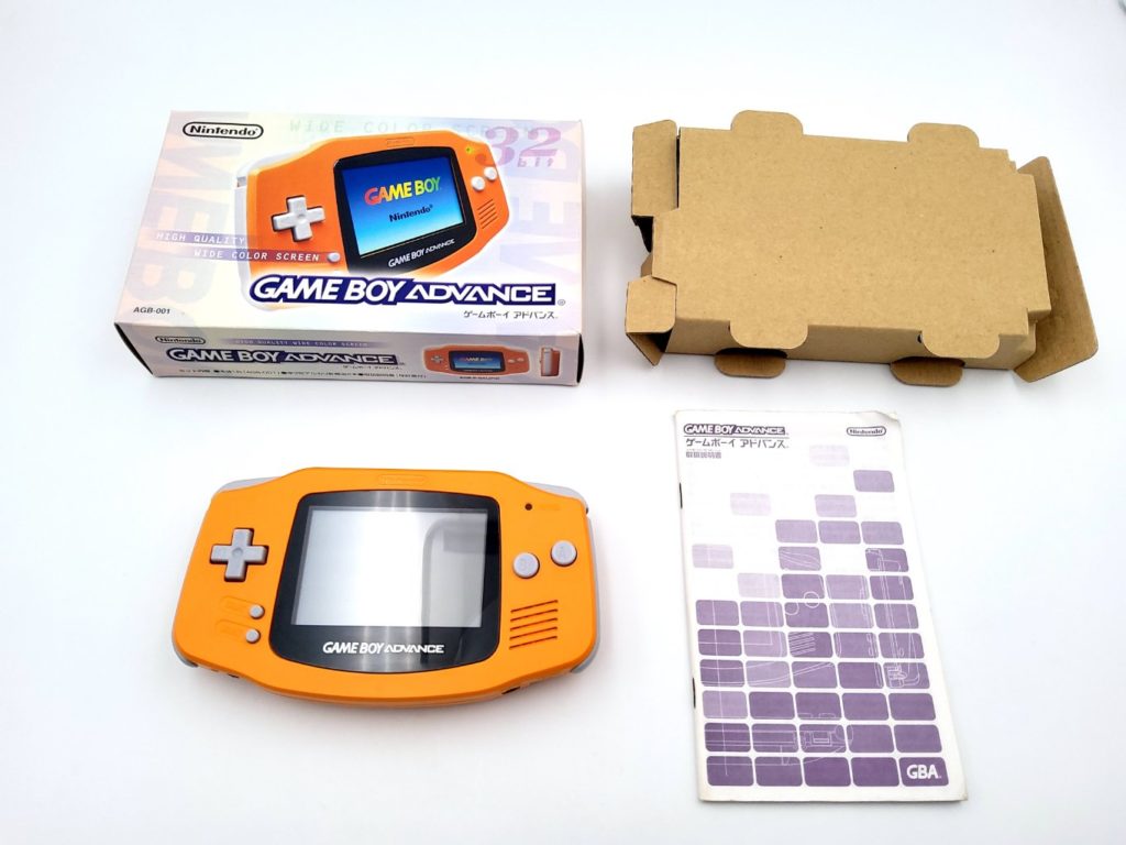 Game Boy Advance Orange en Boite – Retro Japan
