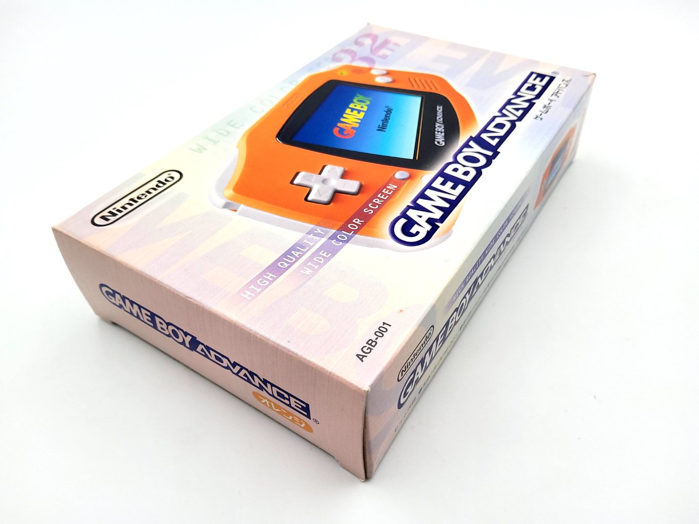 Game Boy Advance Orange en Boite – Retro Japan