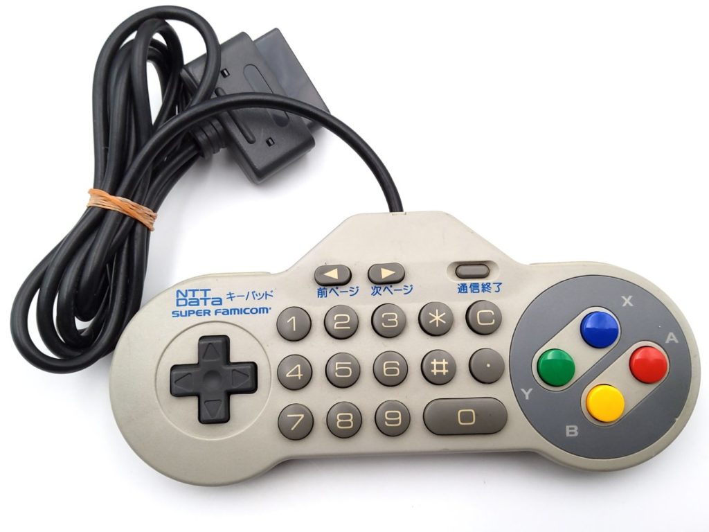 Manette Super Famicom Officiele – NTT Data Keypad NDK10 – Retro Japan