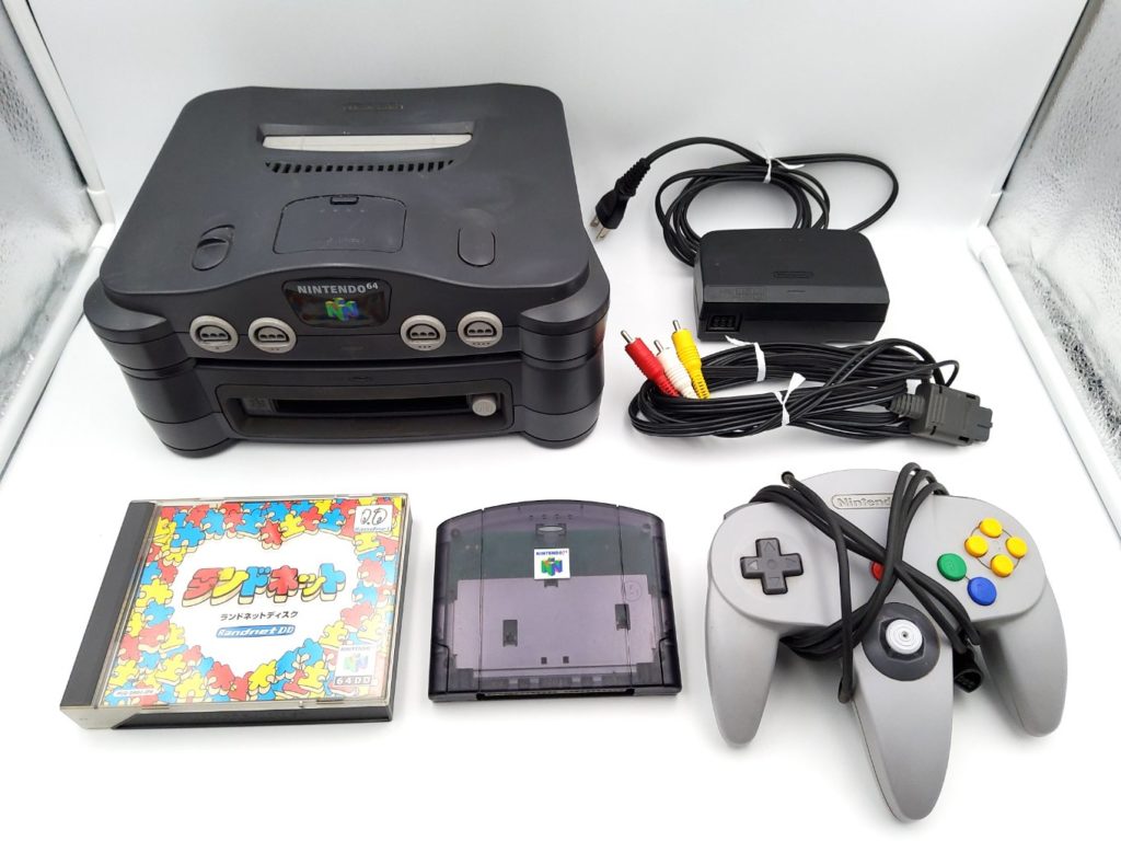 Nintendo 64 NTSC-J + Nintendo 64DD – Retro Japan