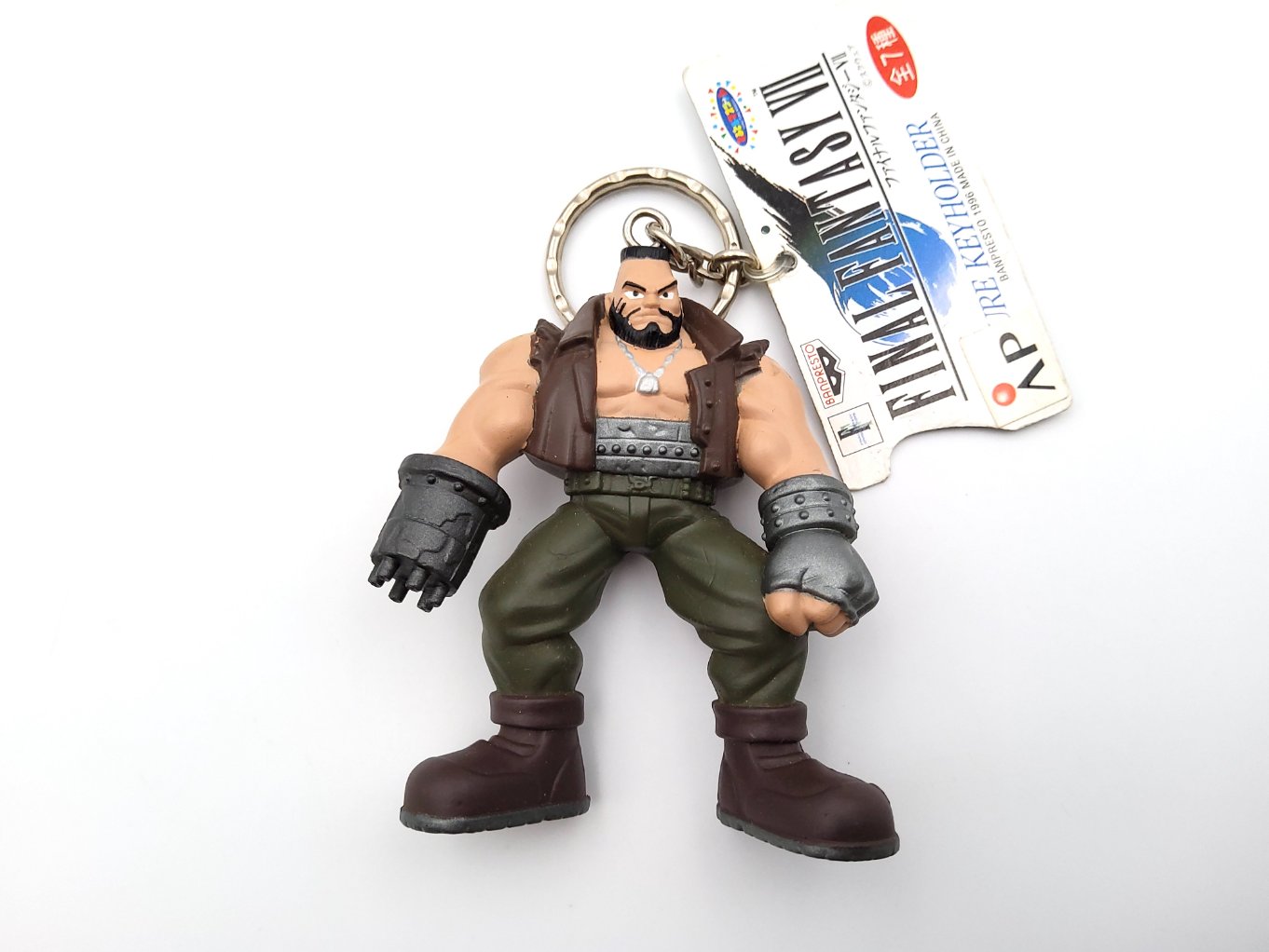 Final Fantasy VII Figure Key Holder Serie 1 – Barret – Retro Japan