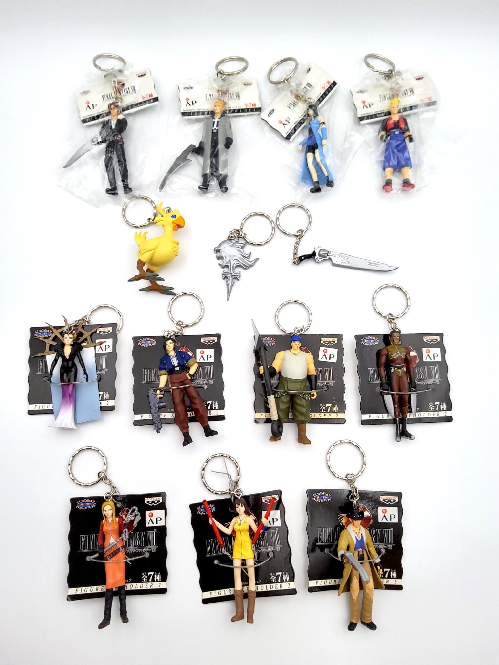 Final Fantasy VIII Figure Key Holder Serie 1 & 2 Complet – Retro Japan