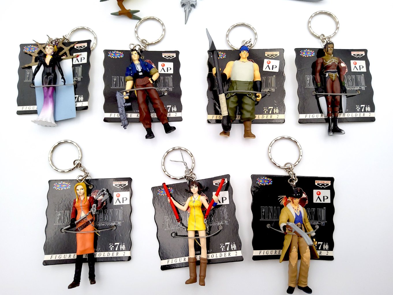 Final Fantasy VIII Figure Key Holder Serie 1 & 2 Complet – Retro Japan