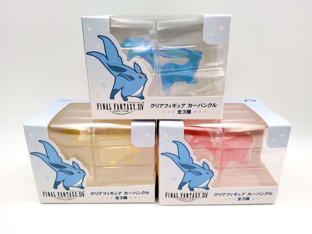 Final Fantasy XIV Clear Figures Carbuncle – Complete – Retro Japan