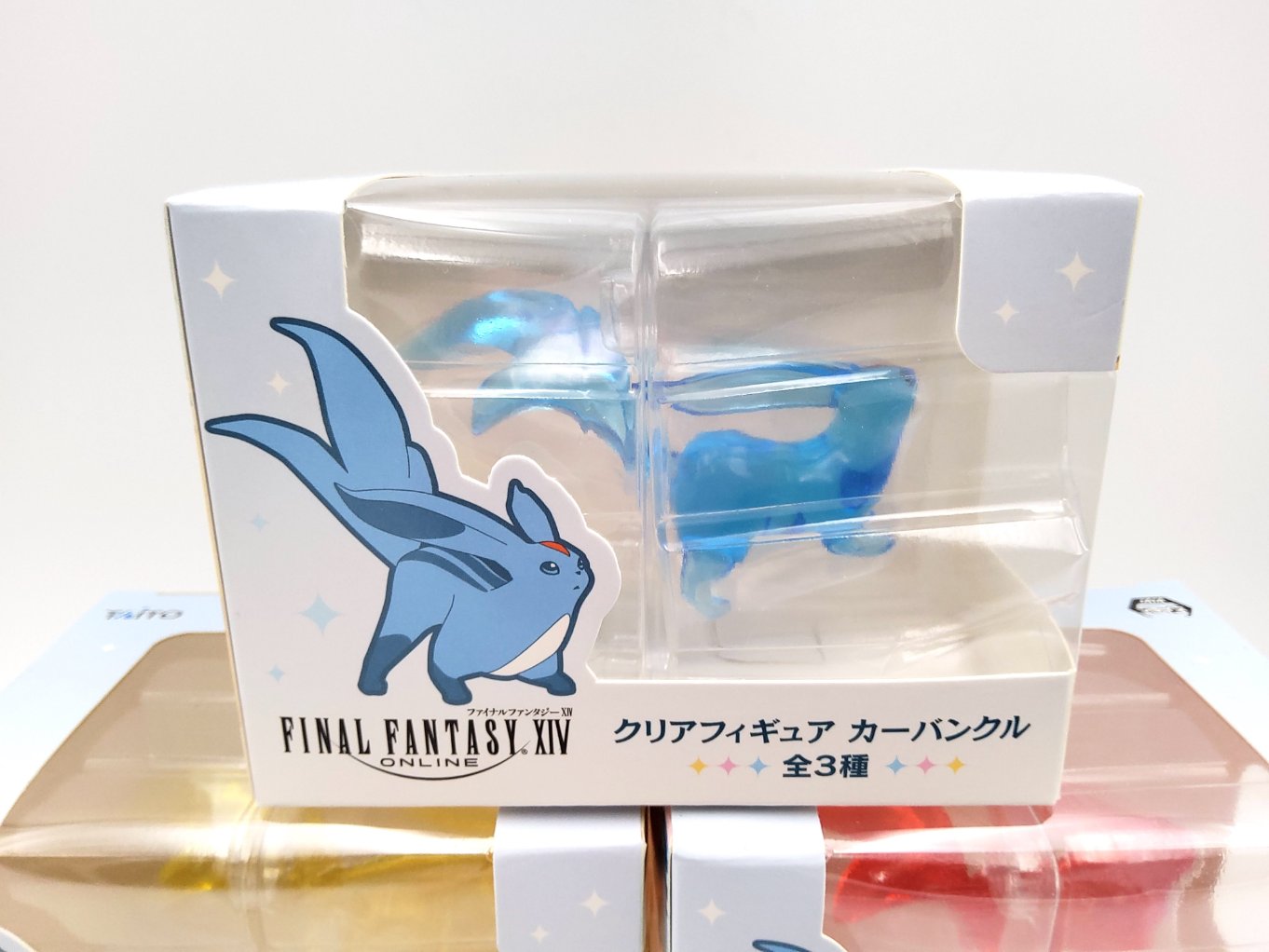 Final Fantasy XIV Clear Figures Carbuncle – Complete – Retro Japan