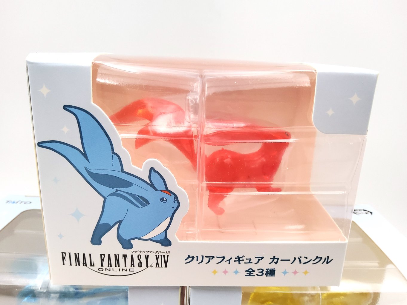 Final Fantasy XIV Clear Figures Carbuncle – Complete – Retro Japan