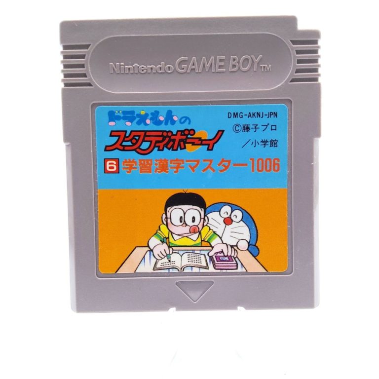 Doraemon no Study Boy 6 – Gakushuu Kanji Master 1006 – Retro Japan