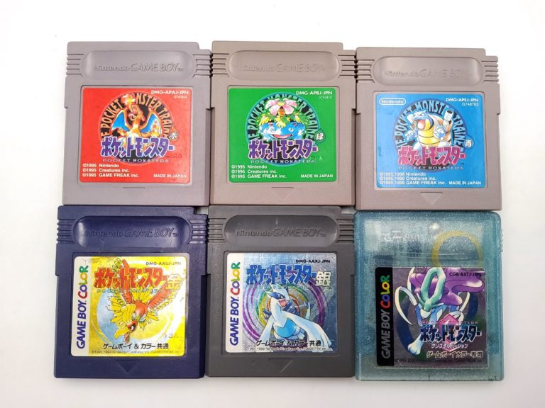 Lot 6 Jeux Pokemon Game Boy – Retro Japan