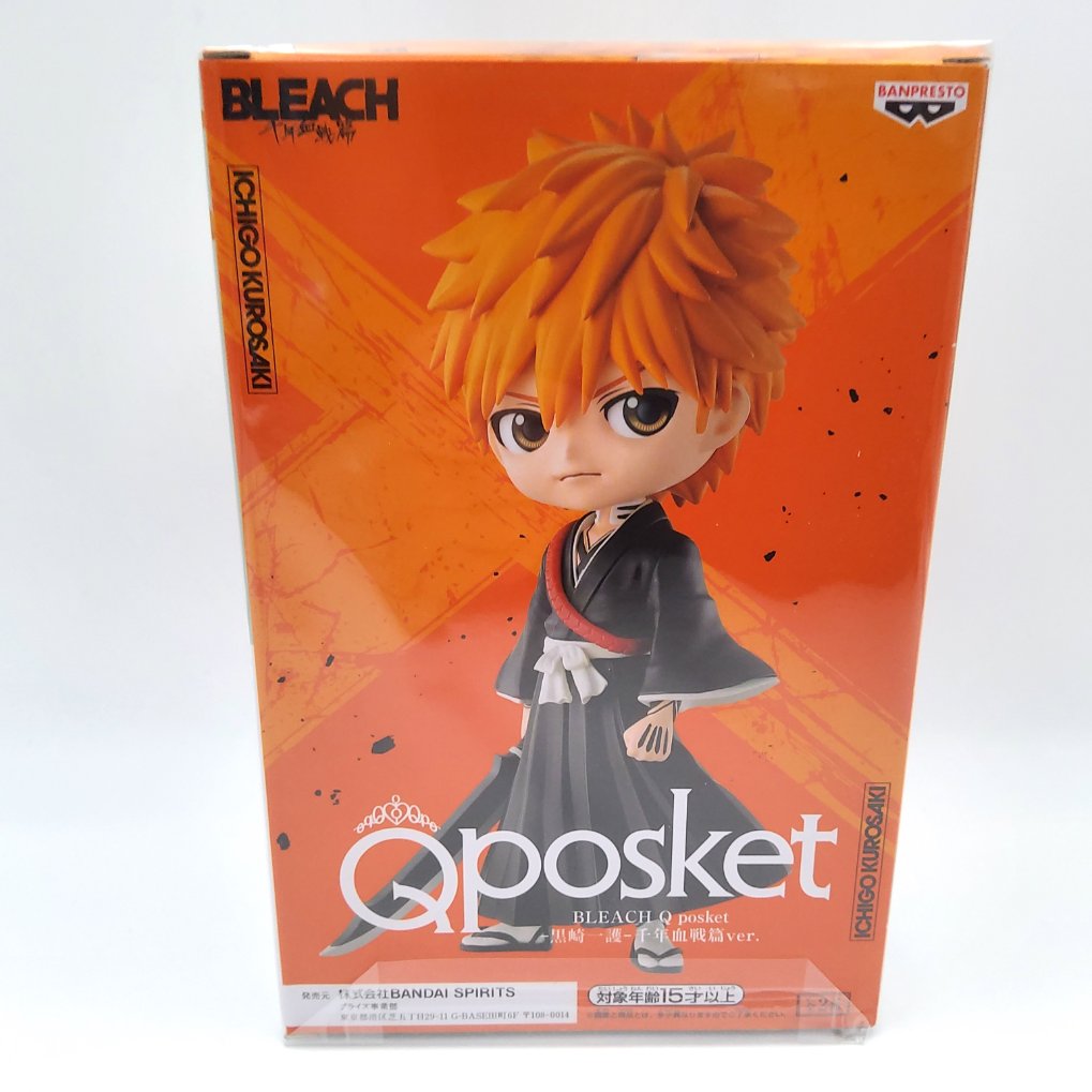 Bleach Figure – Q Posket – Ichigo Kurosaki Ver. A – Retro Japan