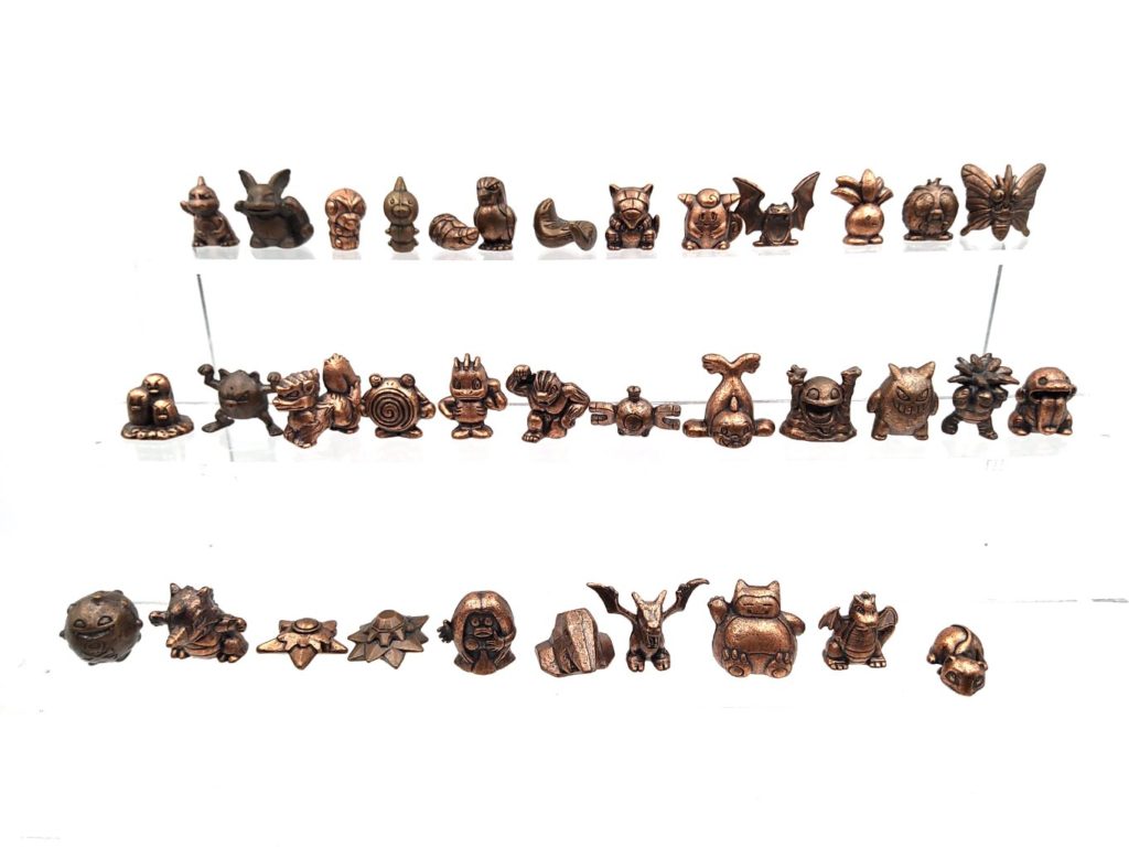 Pokemon Metal Collection – Copper Color – Retro Japan