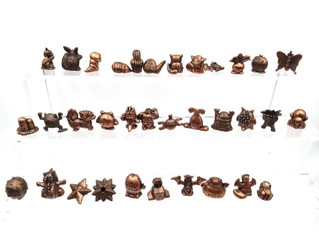 Pokemon Metal Collection – Copper Color – Retro Japan