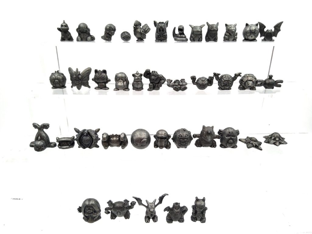Pokemon Metal Collection – Gunmetal Color – Retro Japan