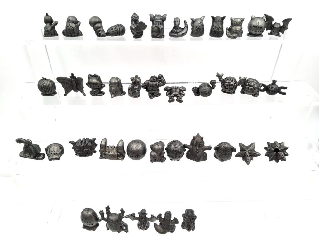 Pokemon Metal Collection – Gunmetal Color – Retro Japan