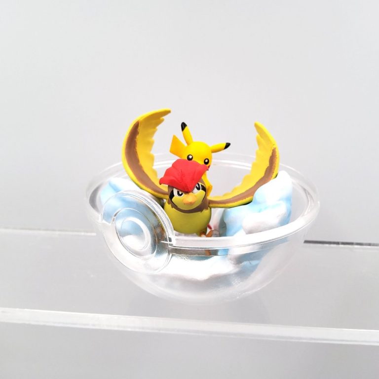 Pokemon Terrarium Collection 5 – Pikachu & Roucoups / Pidgeotto – Retro ...