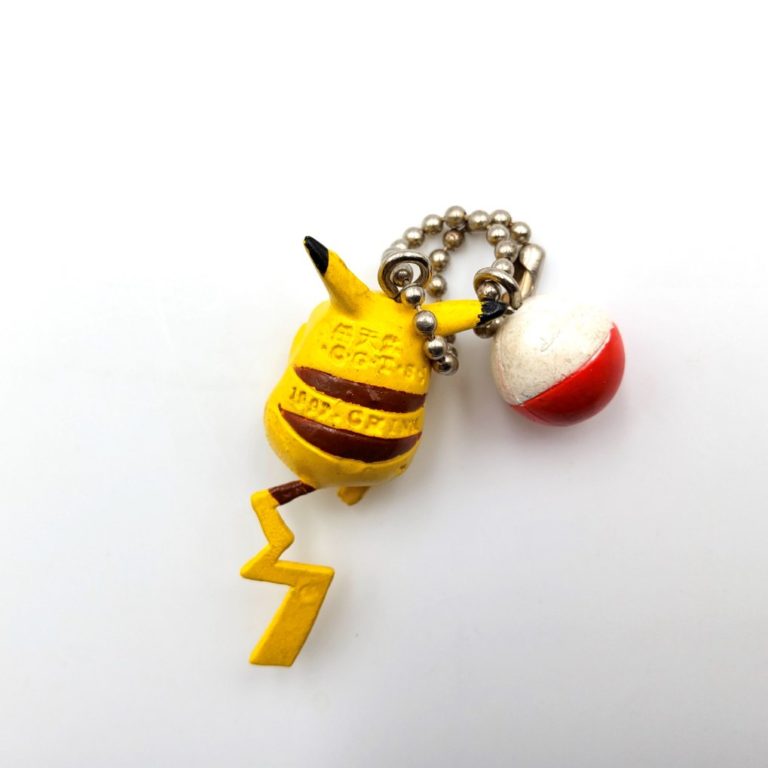 Key Chain Pokemon Swing 2 – Pikachu & Pokeball – Retro Japan