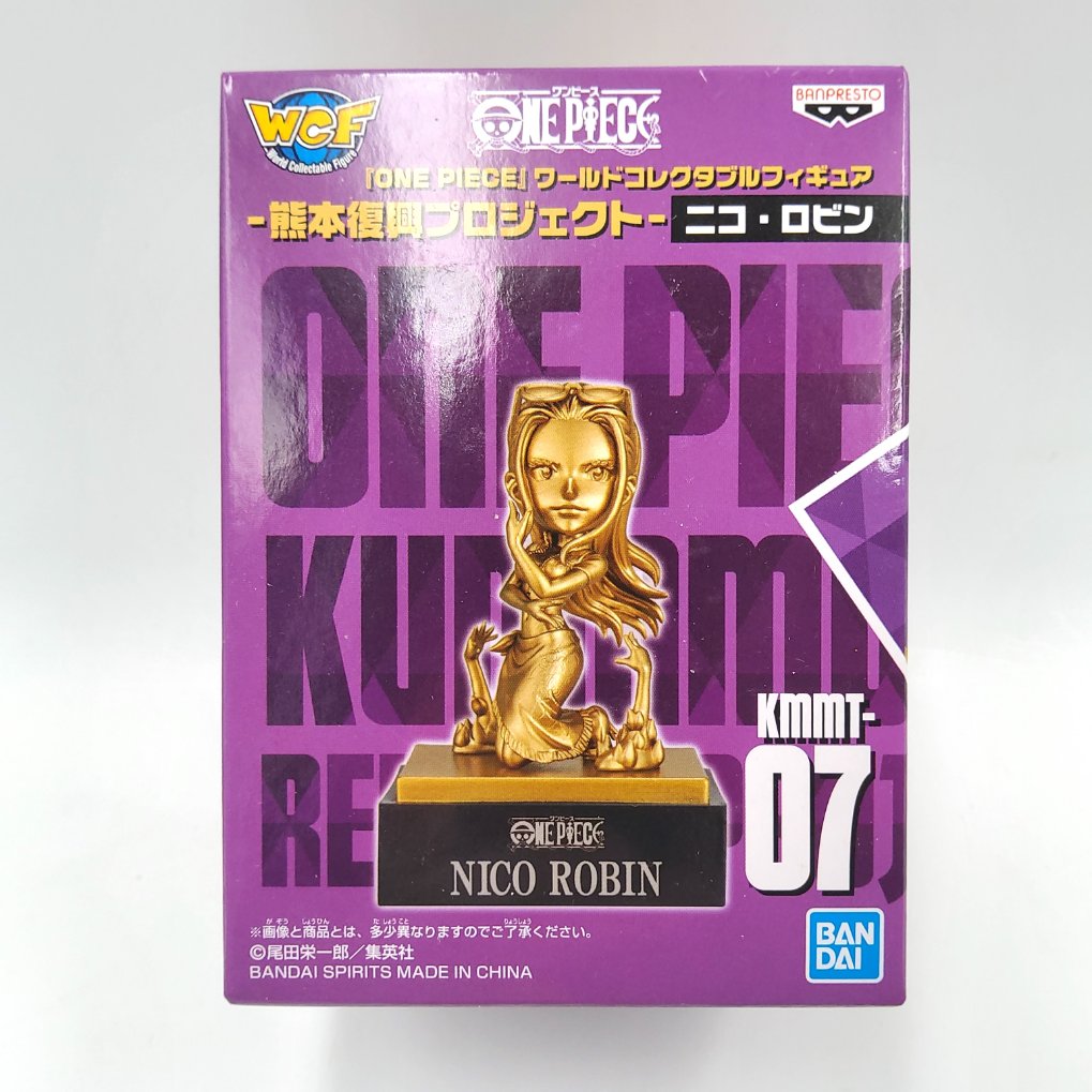 Wcf One Piece World Collectable Figure Kumamoto Reconstruction Project 07 Nico Robin Retro