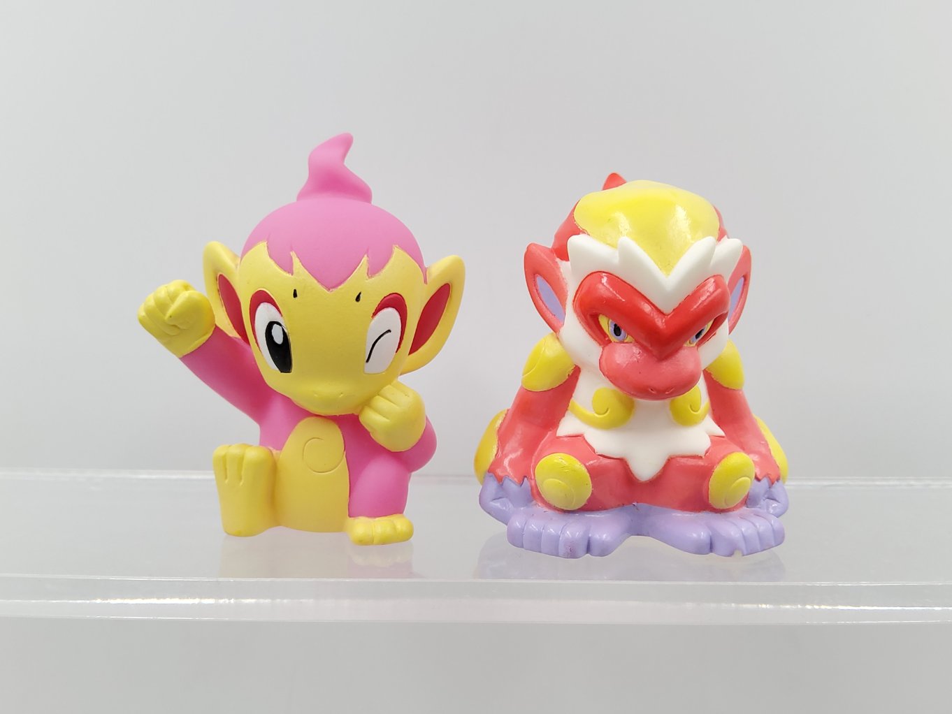 Pokemon Kids Figures – Ouisticram & Simiabraz / Chimchar & Infernape ...