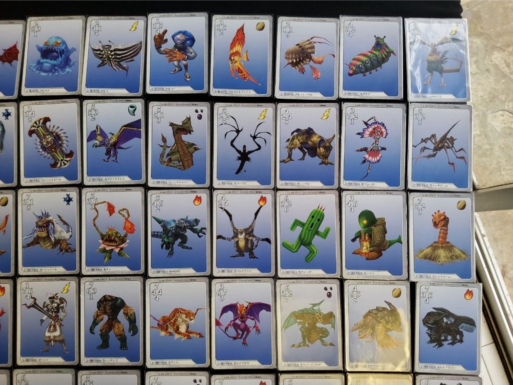 Final Fantasy VIII Triple Triad Card – Complet 110/110 Cartes – Retro Japan