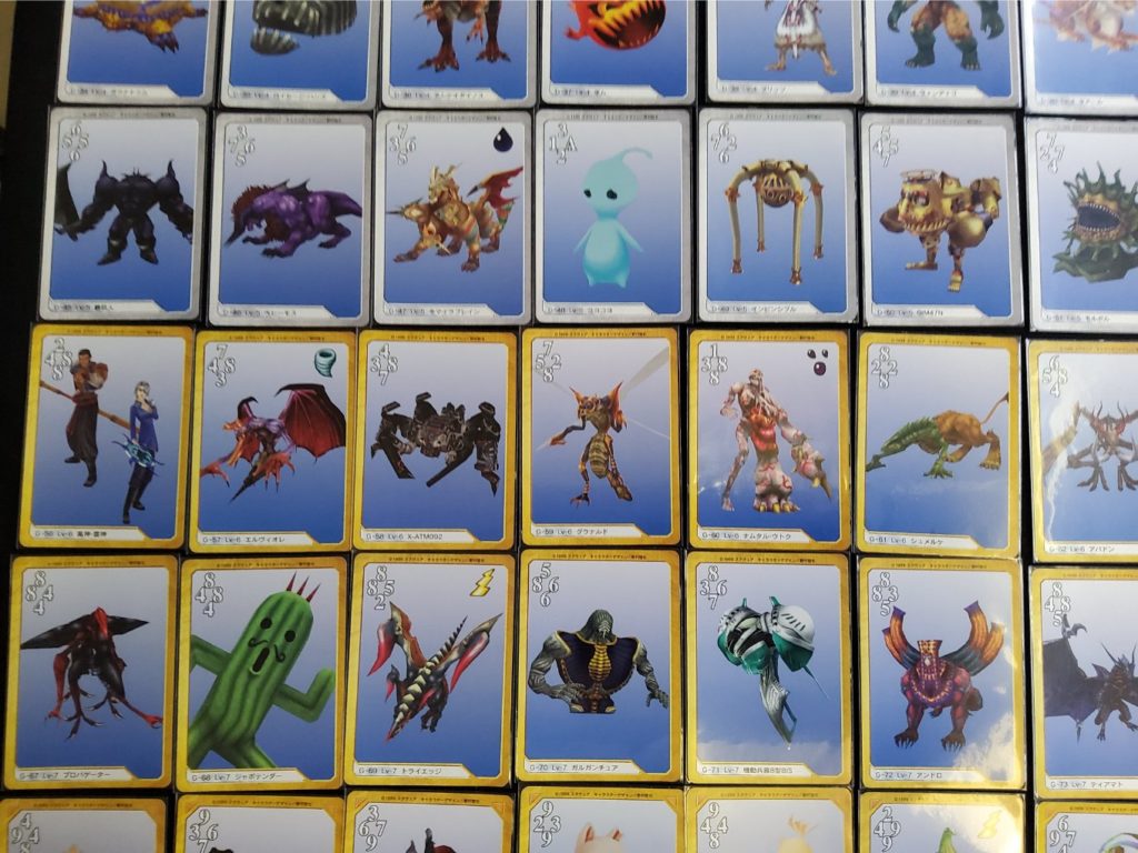 Final Fantasy VIII Triple Triad Card – Complet 110/110 Cartes – Retro Japan