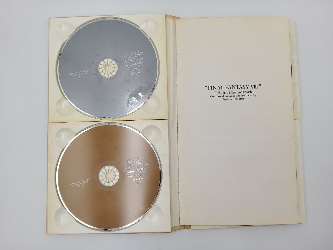 Final Fantasy VIII Original Sound Track First Edition – Retro Japan